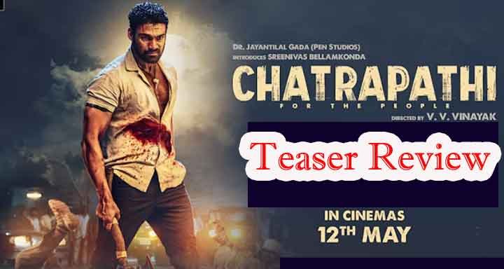 Chatrapathi Teaser Review - A Promising Remake of the Prabhas-starrer ...